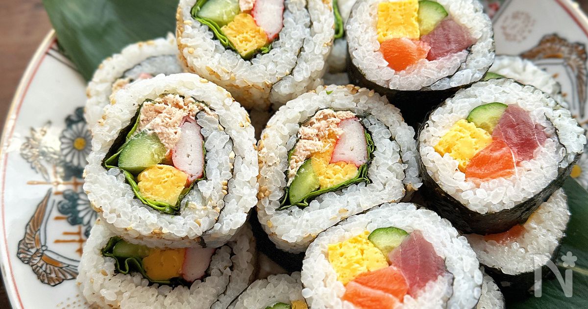【巻き寿司】手軽に作れる！我が家の色々巻き寿司 | レシピサイトNadia
