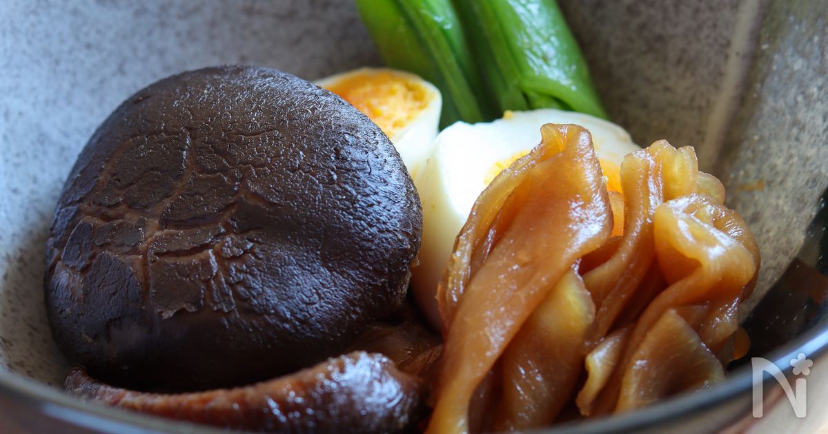 巻き寿司の具やお弁当に【椎茸とかんぴょうの煮物】 | レシピサイトNadia