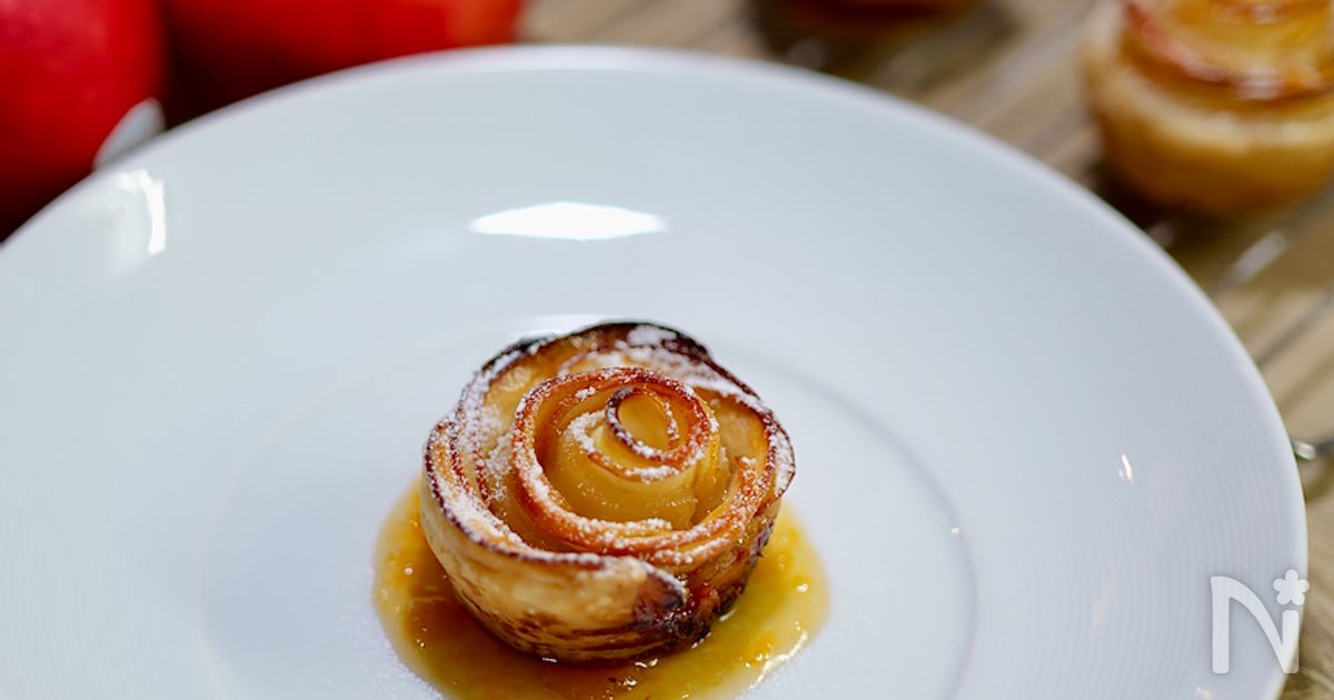 簡単で可愛いMini Apple Rose Pies | レシピサイトNadia