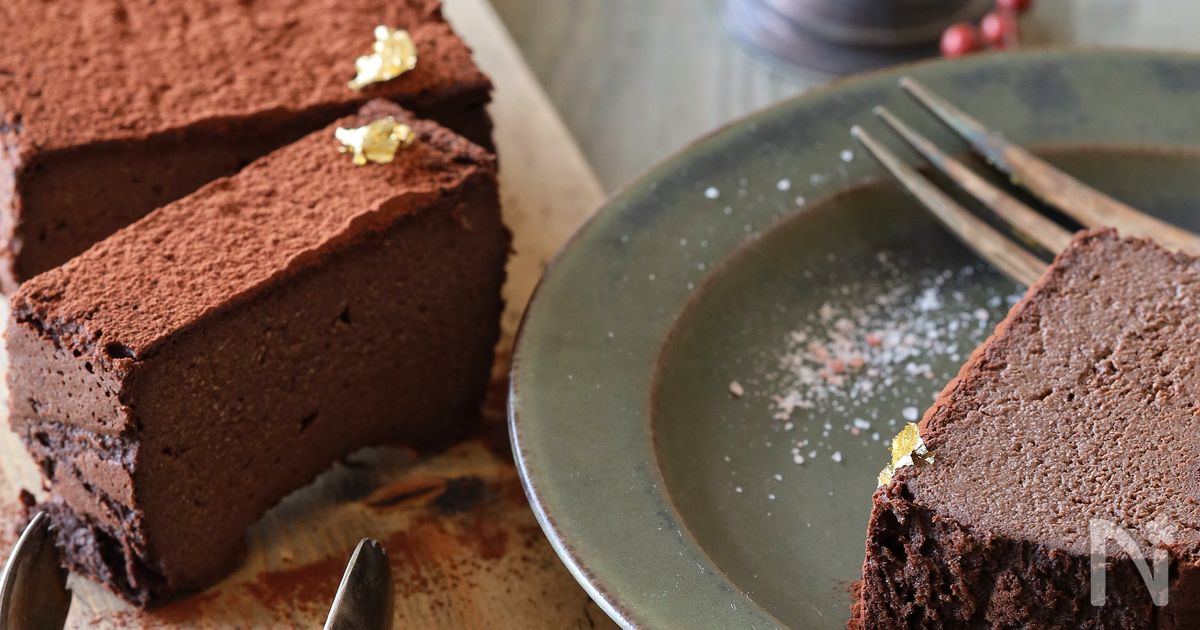 生クリーム不使用！高カカオ&豆腐【滑らかチョコテリーヌ】 | レシピサイトNadia