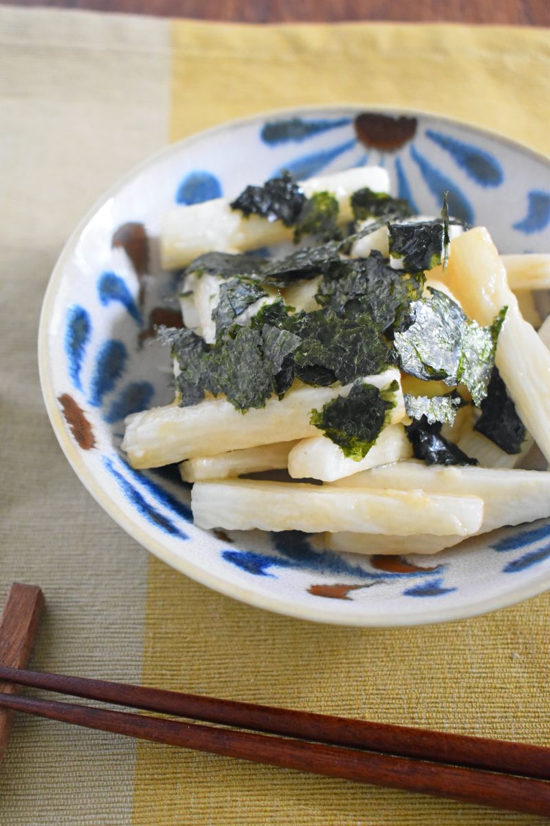 【切ってあえるだけ】長芋のわさび醤油あえ レシピサイトnadia