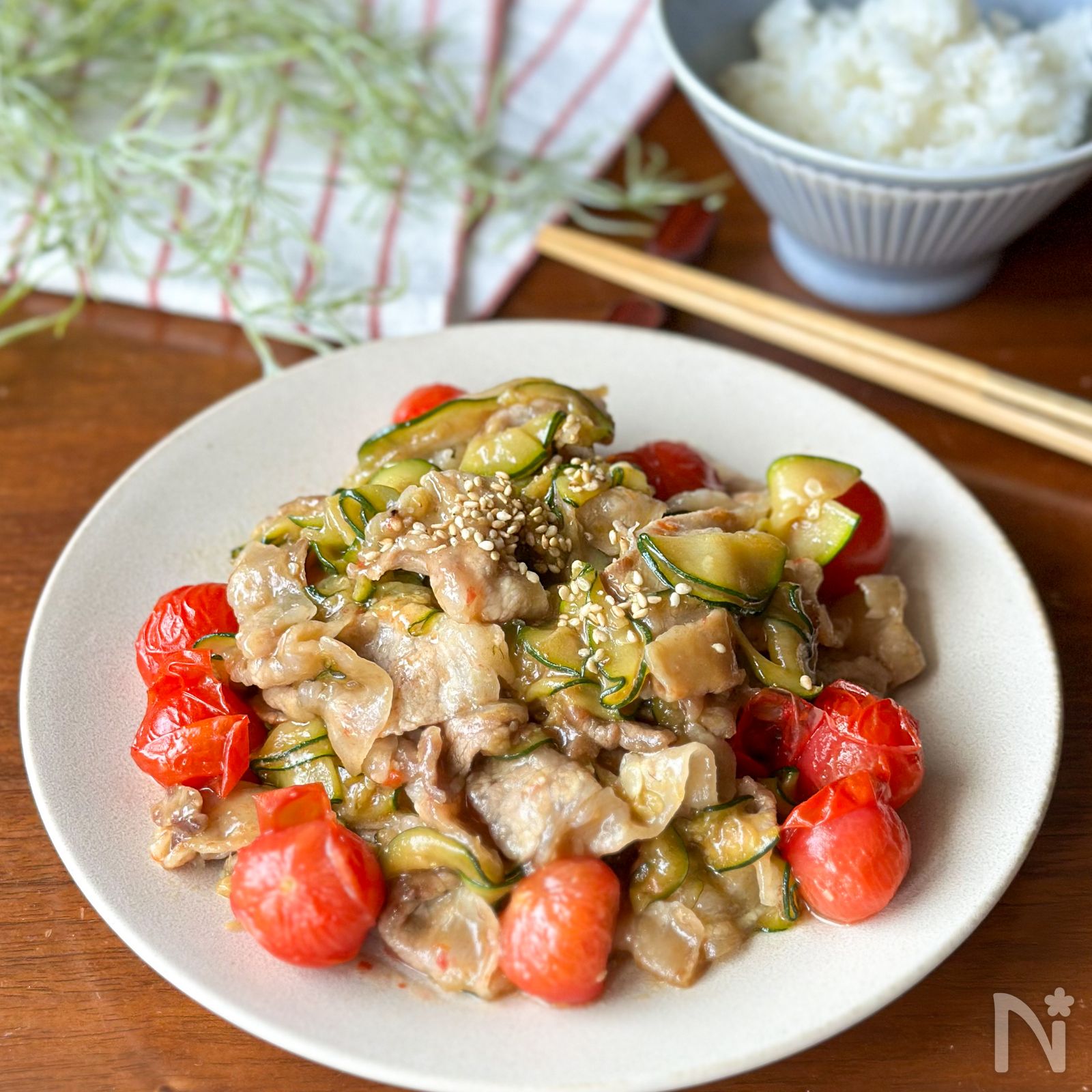 これぞご飯泥棒「豚とズッキーニの中華炒め」 | レシピサイトNadia