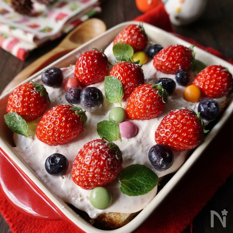 「スコップケーキ」27選｜重ねるだけで簡単♪ | レシピサイトNadia