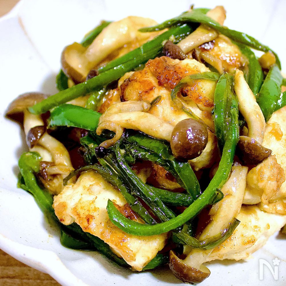 \ワンパン10分／【にんにく香る柔らかチキンの中華炒め】 | レシピサイトNadia