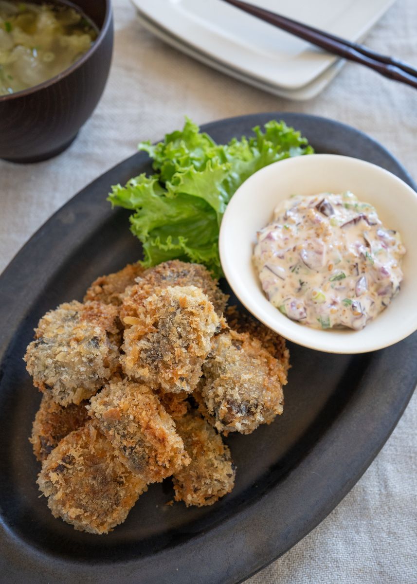 いわし缶で簡単フライ＆柴漬けタルタル | レシピサイトNadia