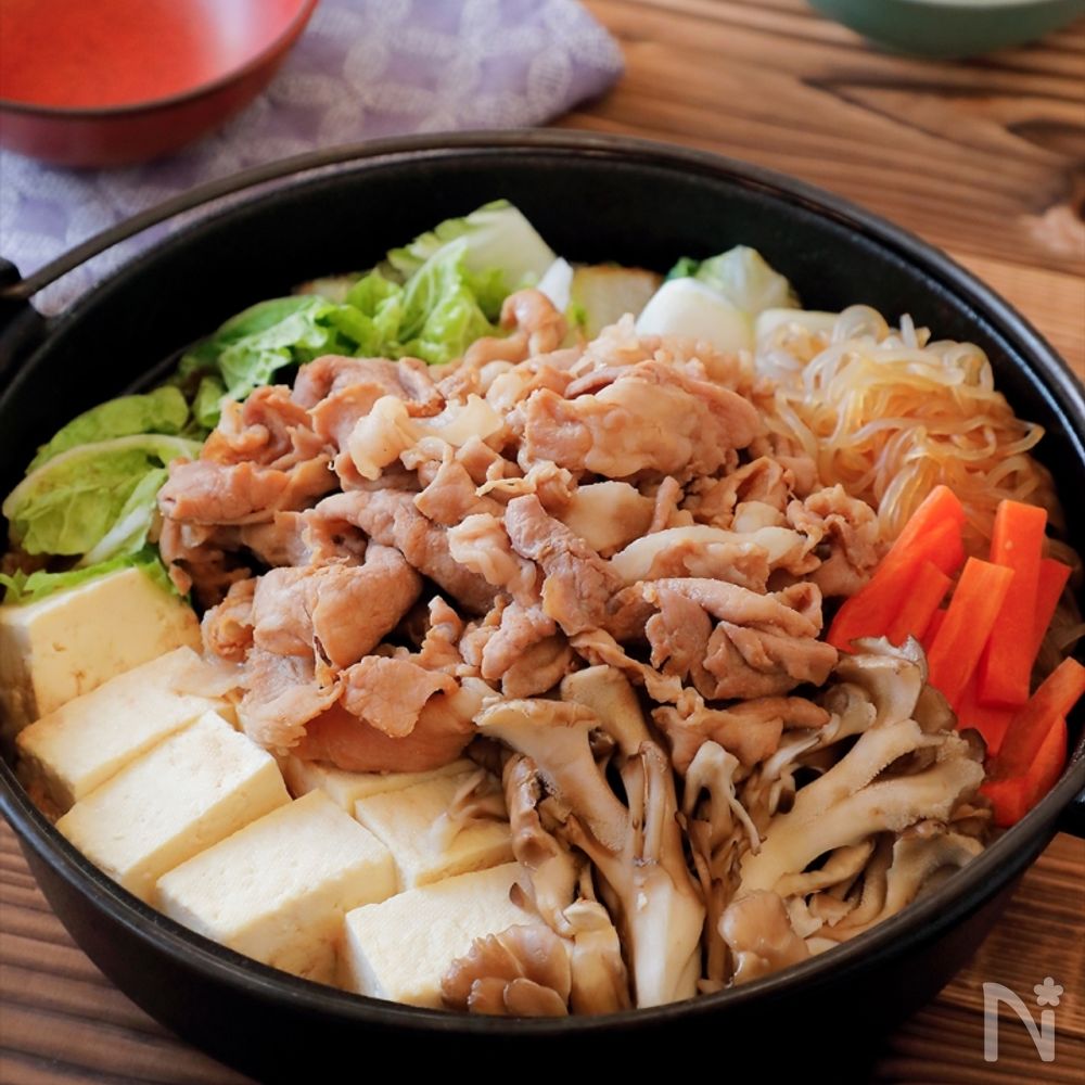 【絶品! 豚肉のすき焼き】覚えやすい! 割下の黄金比率 | レシピサイトNadia