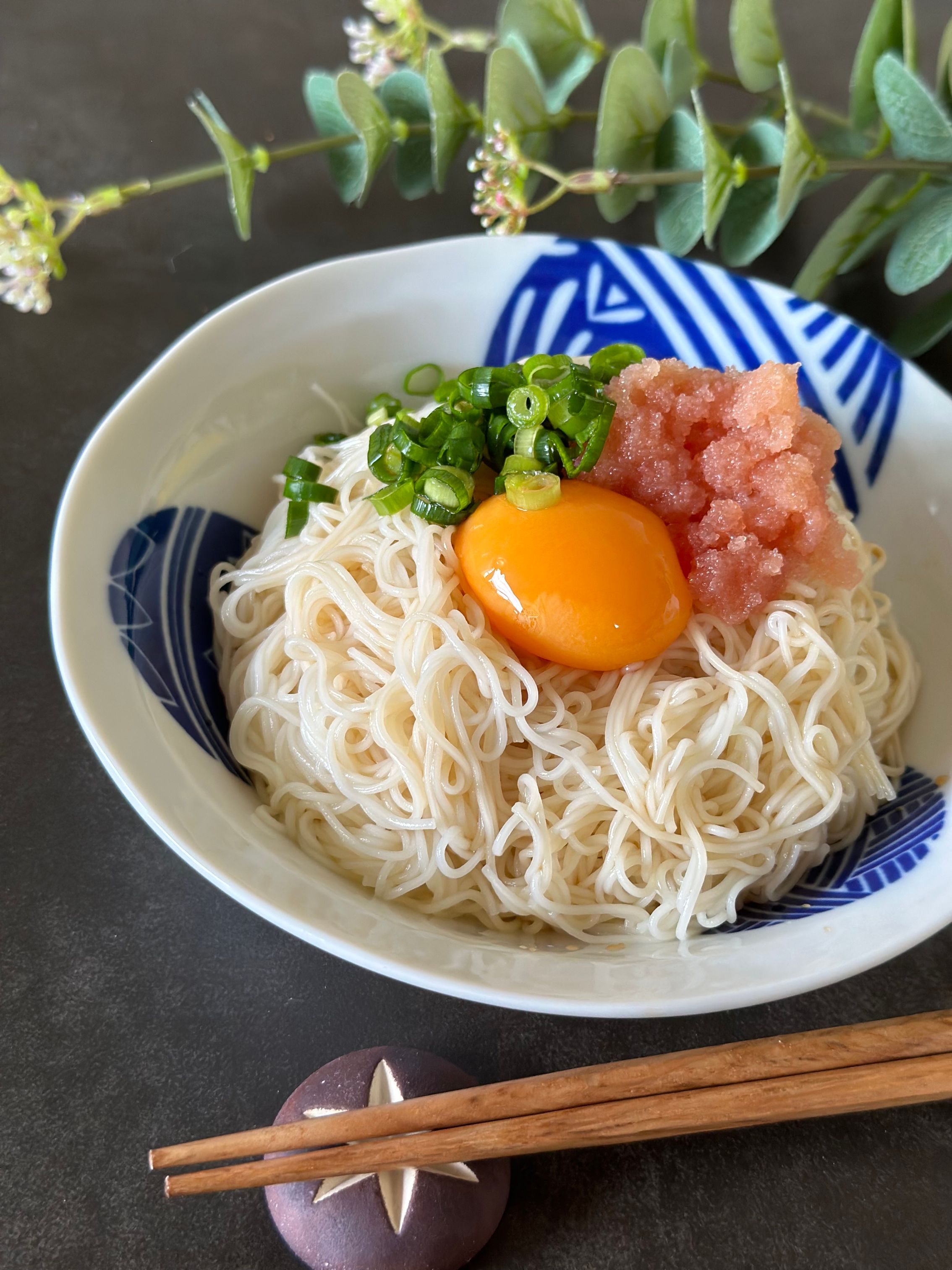 【釜玉明太そうめん】そうめんアレンジ | レシピサイトNadia