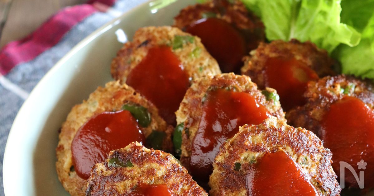 ピーマンハンバーグ【食べればピーマンの肉詰め】 | レシピサイトNadia