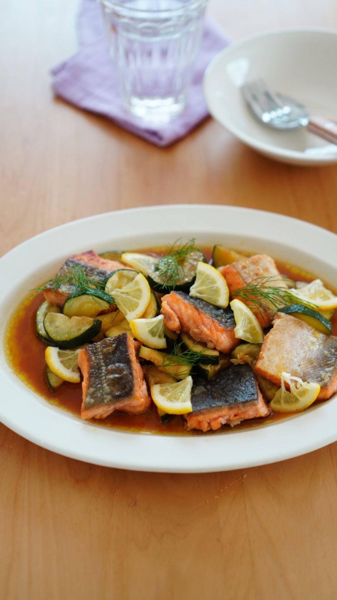 鮭とズッキーニのレモンマリネ | レシピサイトNadia