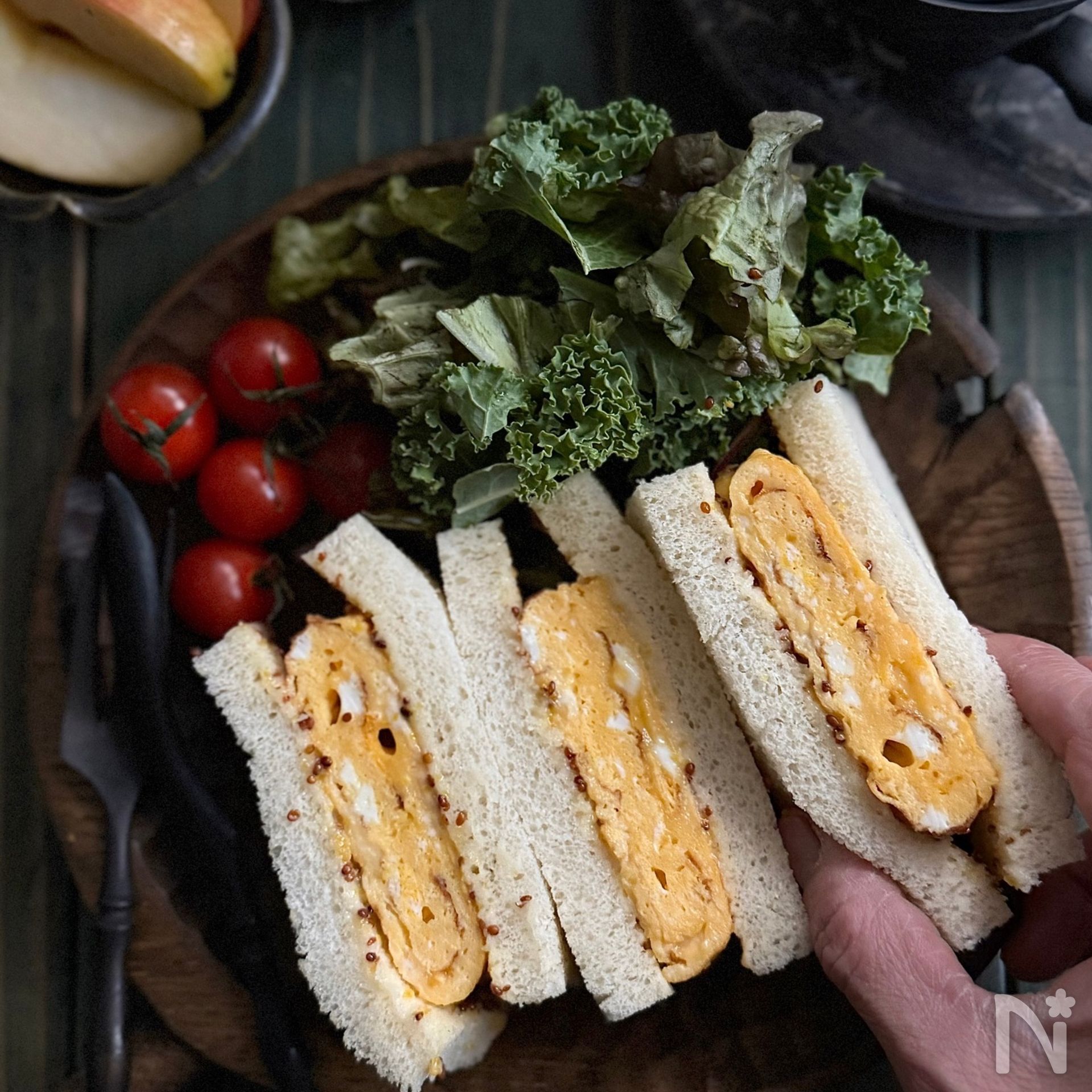 覚王山い志かわ風♪厚焼き卵のサンドイッチ | レシピサイトNadia