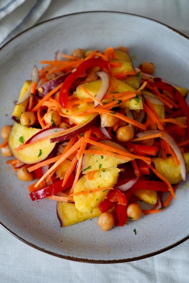 さつまいもとパプリカのデリサラダ | レシピサイトNadia