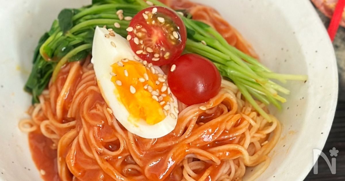 真夏日にはビビンそうめんで決まり！ | レシピサイトNadia