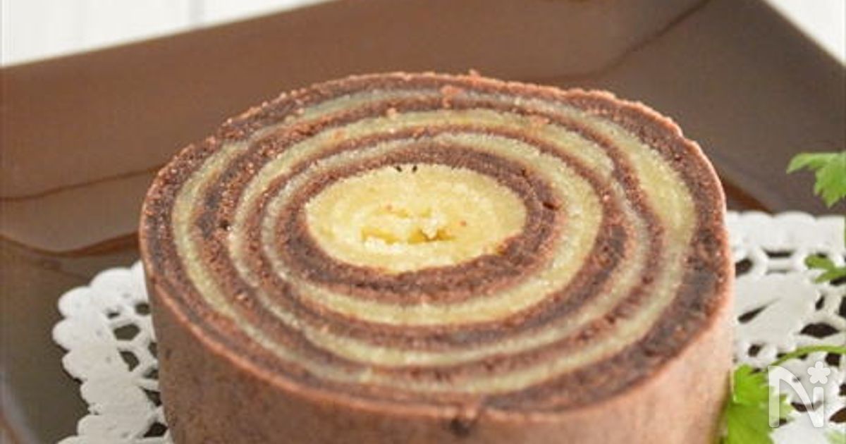 【モノトーンバウムクーヘン】フライパンで簡単！ | レシピサイトNadia