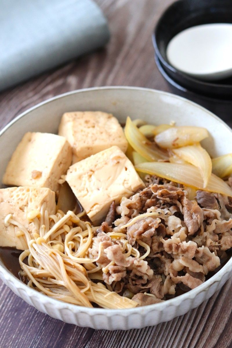 牡蠣だし醤油で超簡単 うま味たっぷり肉豆腐 レシピサイトnadia