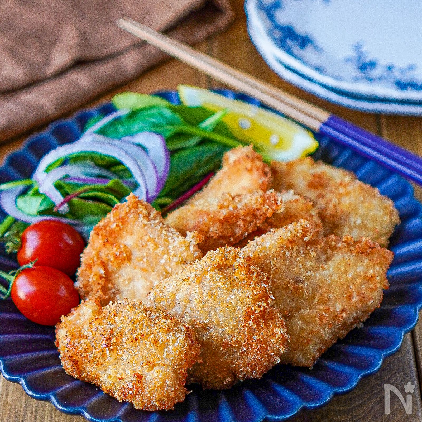 【むね肉のうま塩チキンカツ】子供爆食い/節約/絶品レシピ | レシピサイトNadia
