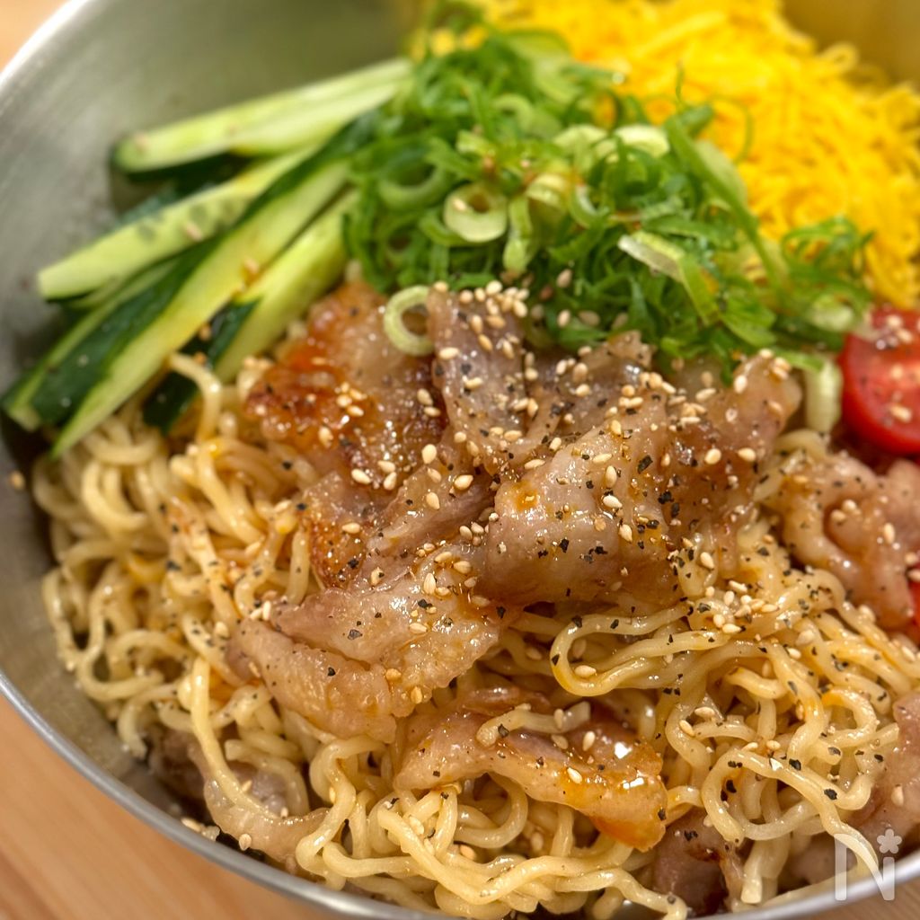 また食べたくなる！焼肉だれ冷やし中華🍜 | レシピサイトNadia