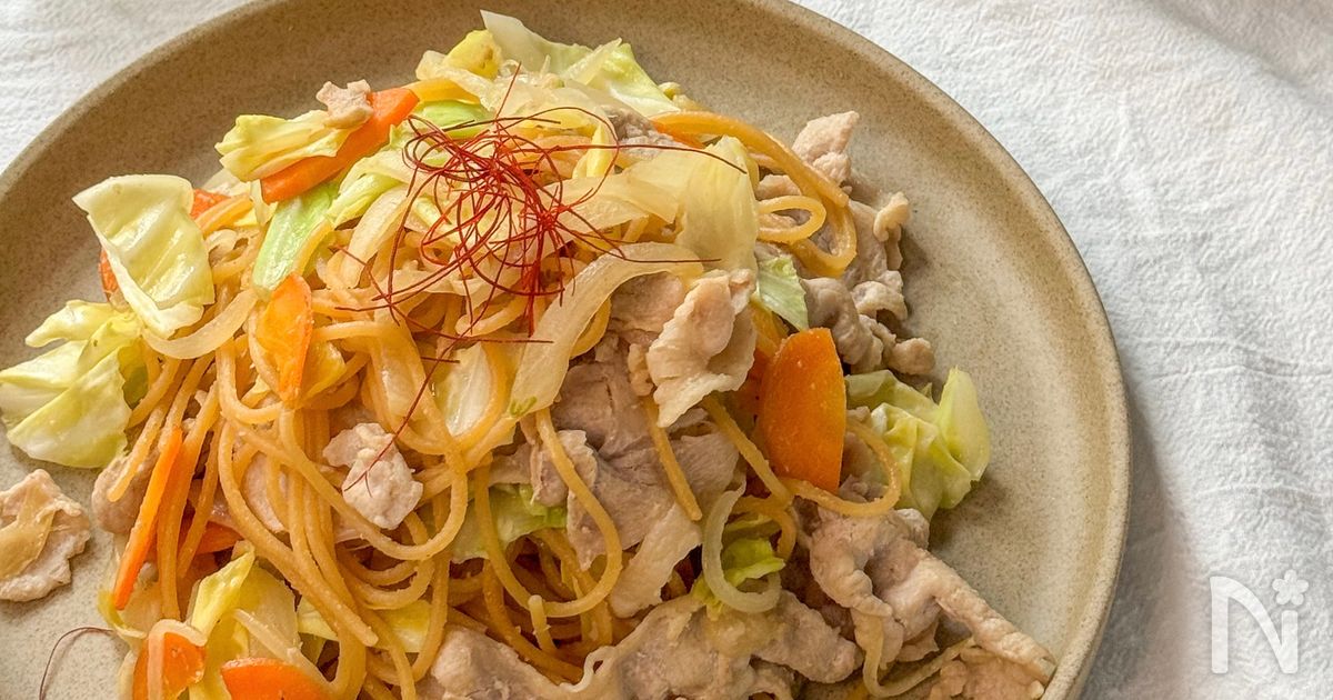 【zenbヌードルで作る塩焼きそば】美味しいのに太らない♡ | レシピサイトNadia